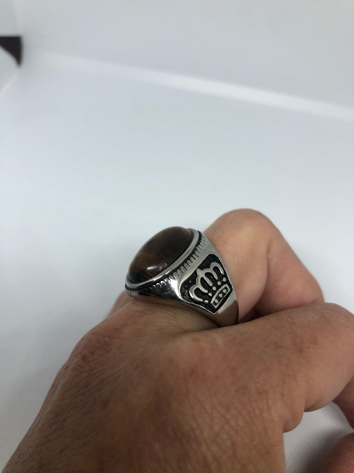 Vintage Gothic Gold Finished Stainless Steel Genuine Tigers - Etsy