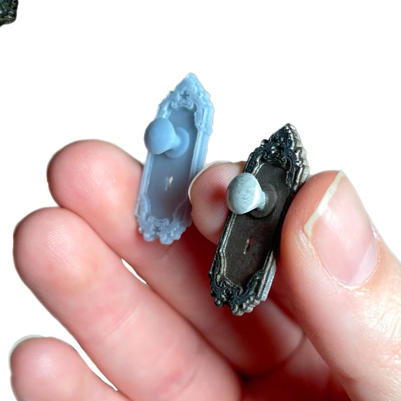 Victorian Doorknob and Plate - Etsy UK