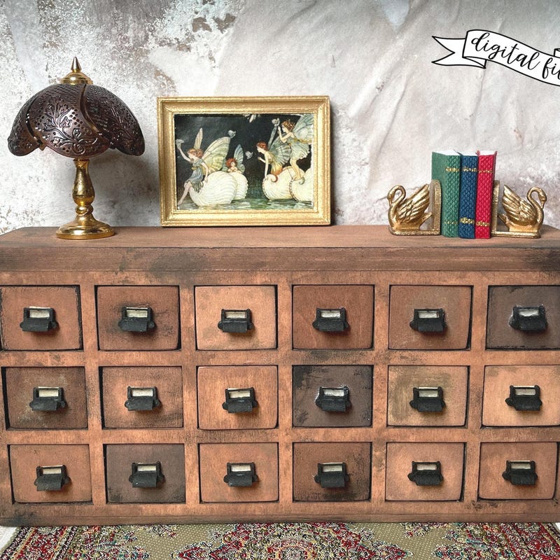 1/12 Miniature Apothecary - Etsy