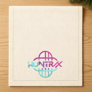 Kpop Huntrix Logo Embroidery Design, Demon Girls Embroidery, Demon Hunters Embroidery, Huntrix ...