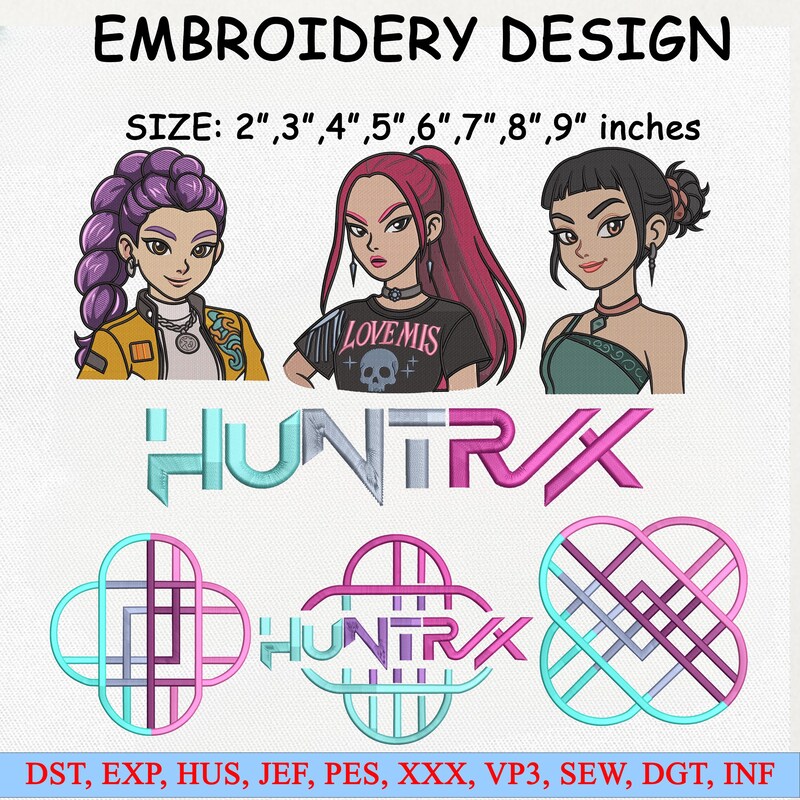 Huntrix Logo - Etsy