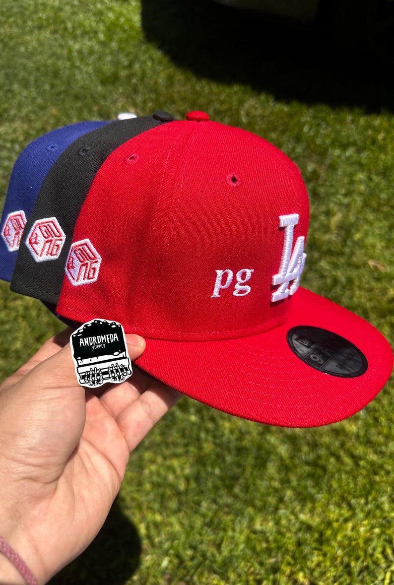 Boné New Era PGLANG autêntico | Fã de Kendrick Lamar - Etsy Portugal