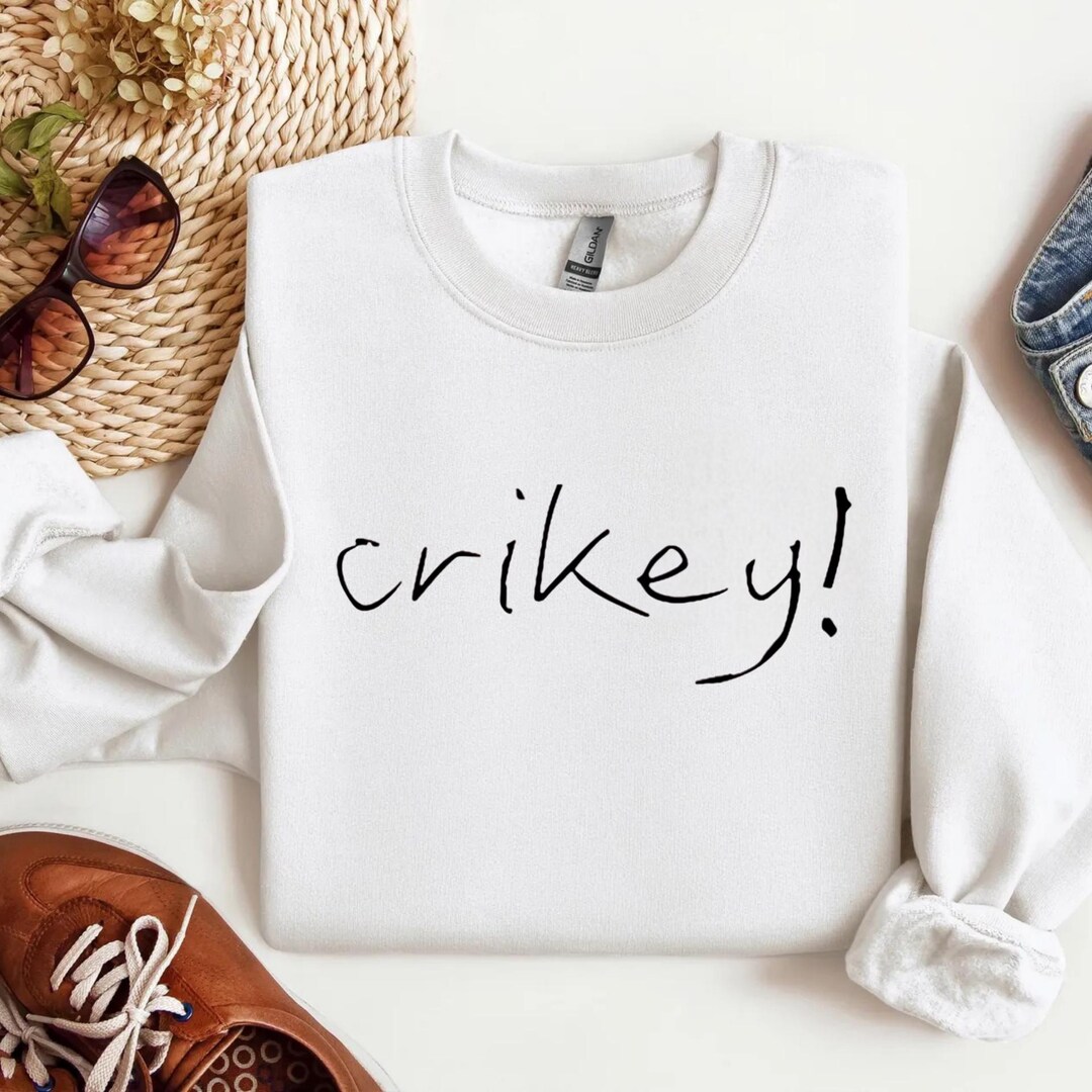 Crikey Sweatshirt, Crikey T-shirt, Australia Slang, Vintage Croc Tee ...