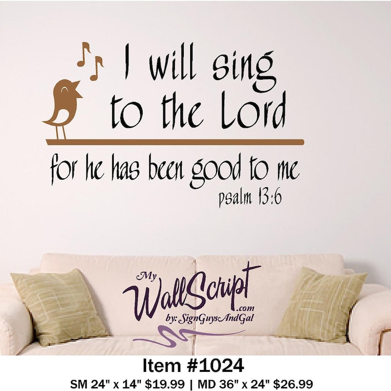 Church Wall Decals - Etsy