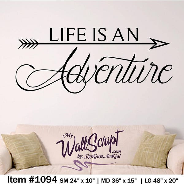 Life Vinyl Decal - Etsy