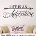 Life is an Adventure Wall Decal, Home Wall Graphic - Etsy