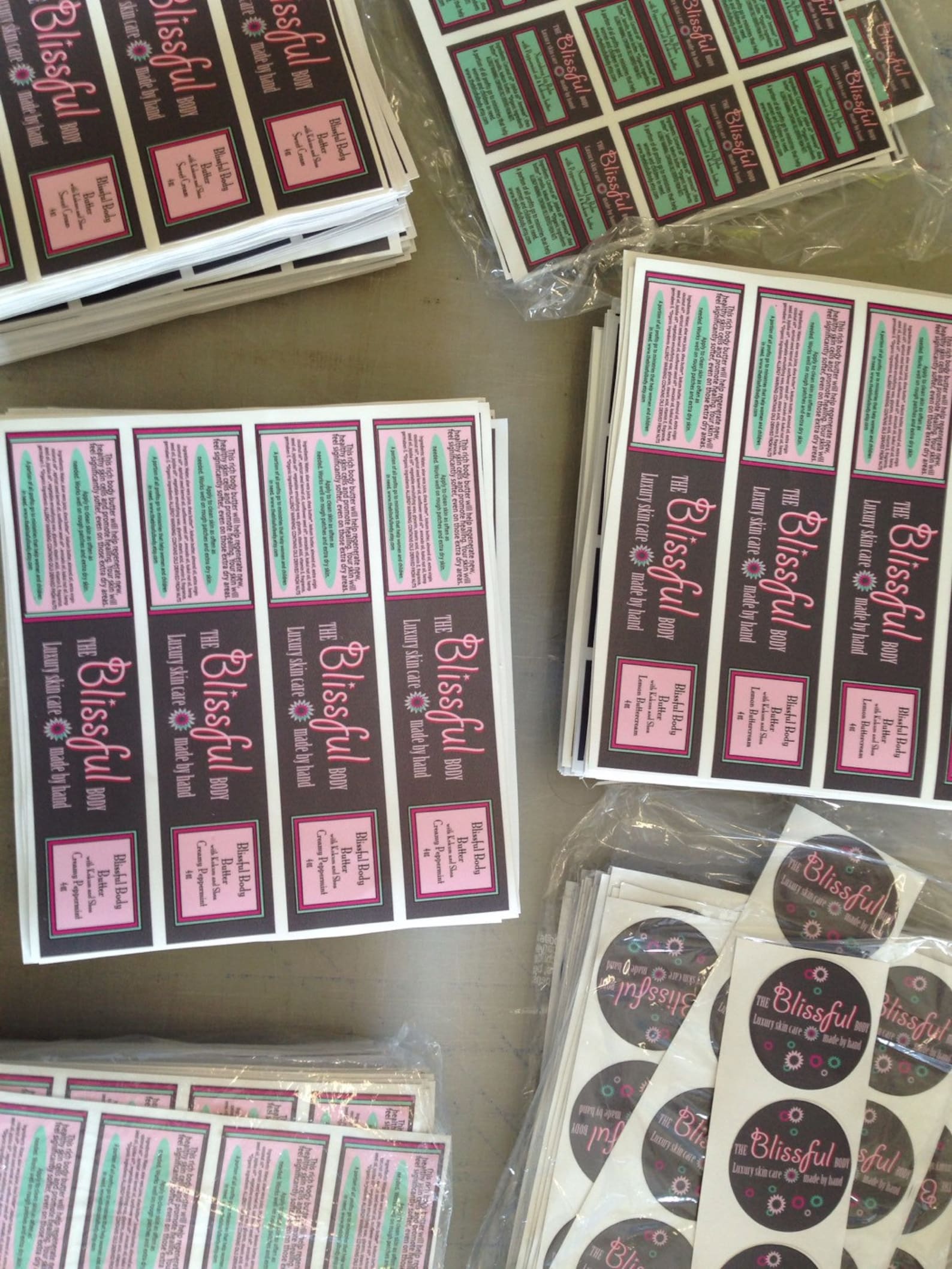 Labels, Product Labels, 250 Custom Stickers, Sticker Printing - Etsy