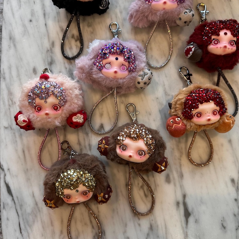 Skullpanda Keychain - Etsy