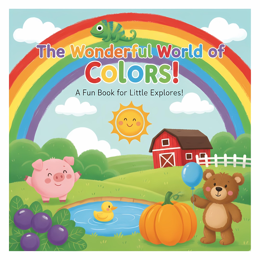 Learn Colors PDF Book for Kids | Printable Color Learning Book ...