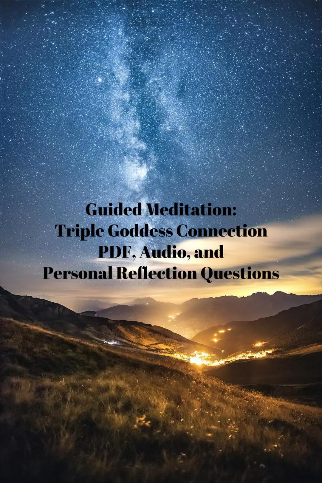 Guided Meditation: Triple Goddess Connection PDF, Audio, and Personal ...
