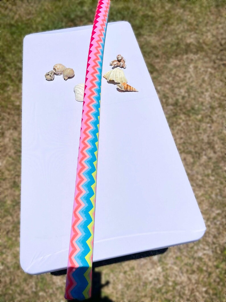 Zig-zag Fiesta Pool Noodle Cover – Handmade in Australia – UV ...