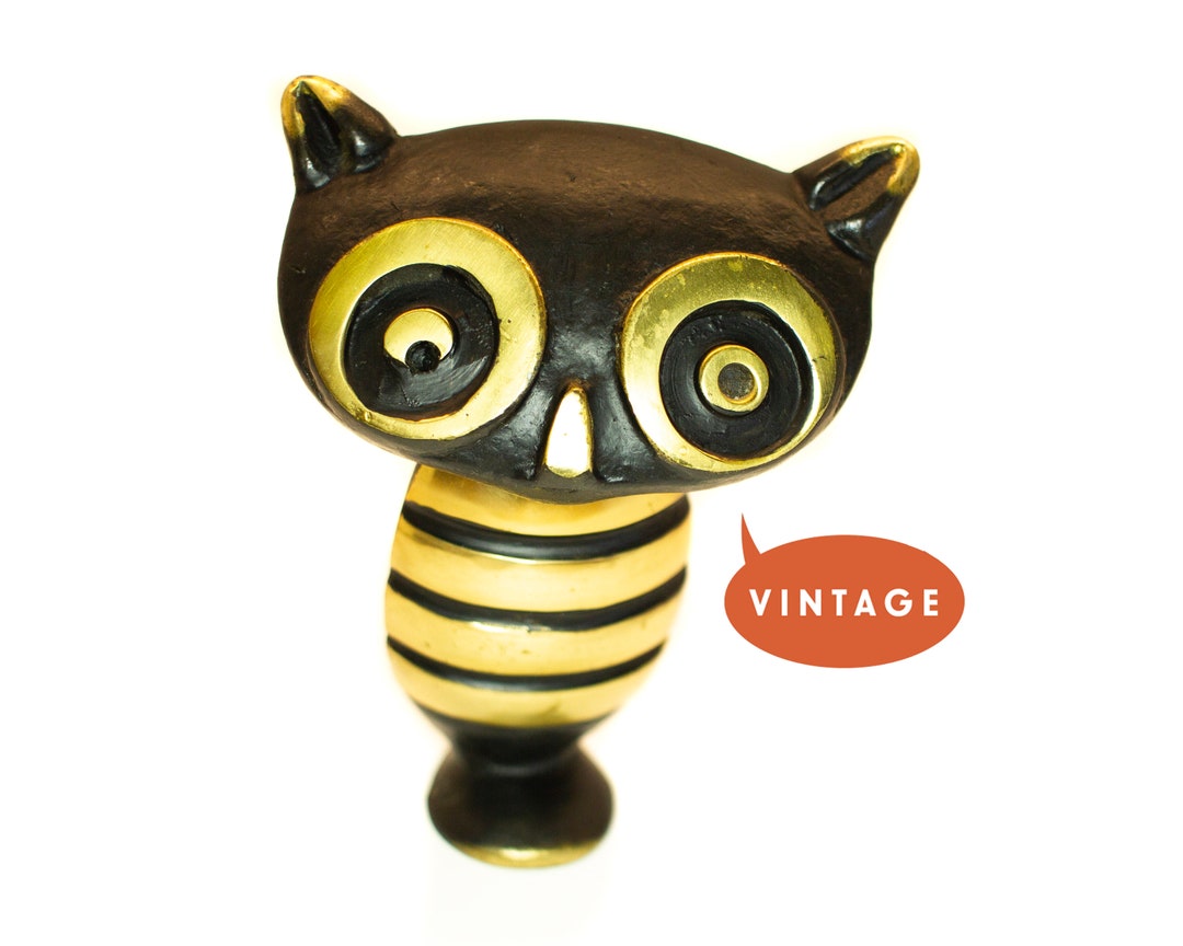 Vintage Walter Bosse Winking Owl Corkscrew - RARE XL Original Bosse Mid ...