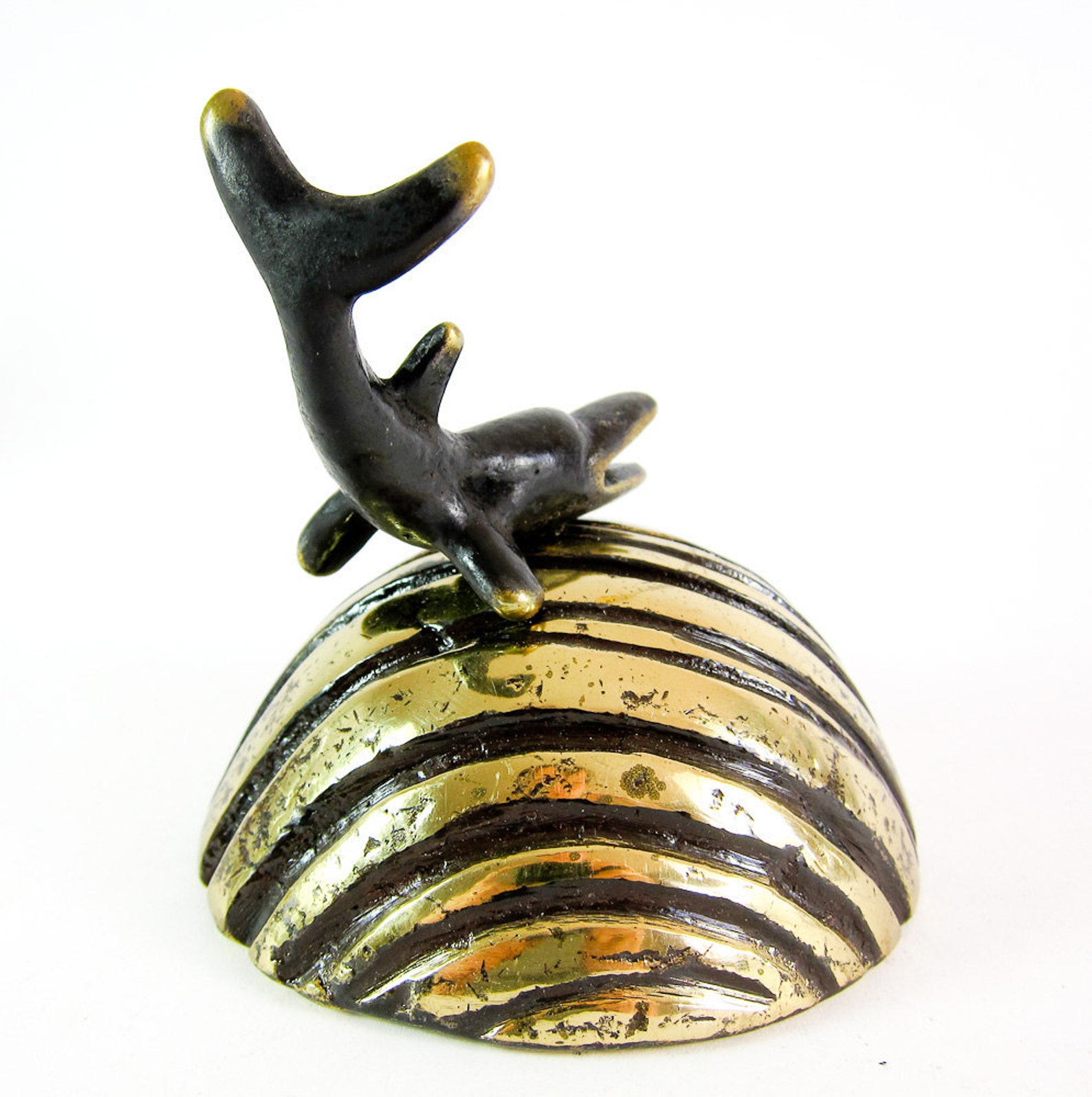 Walter Bosse Dolphin Bell Vintage Mid Century Original - Etsy