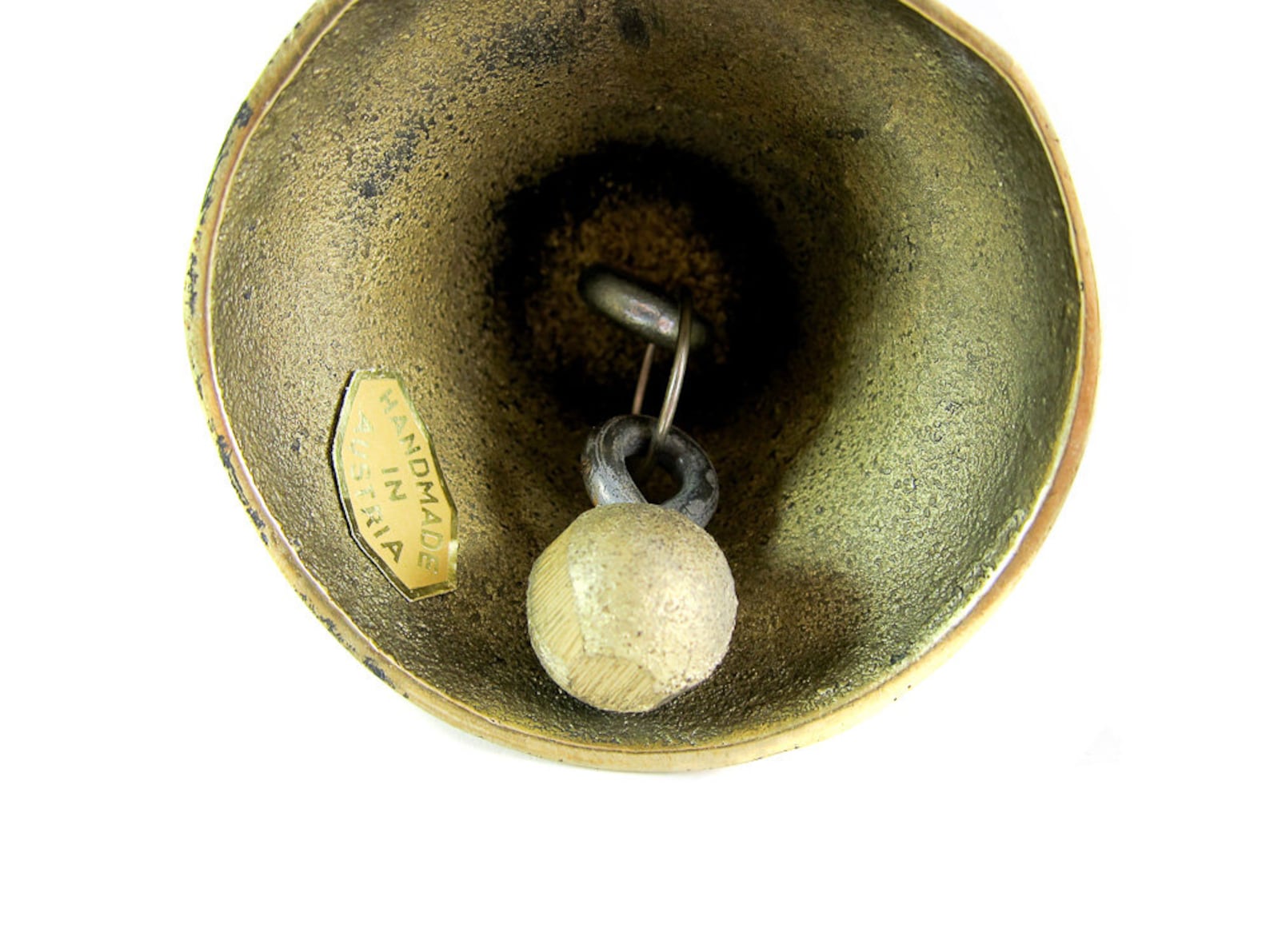 Walter Bosse Owl on Moon Bell Vintage Original Table Bell, Mid Century ...