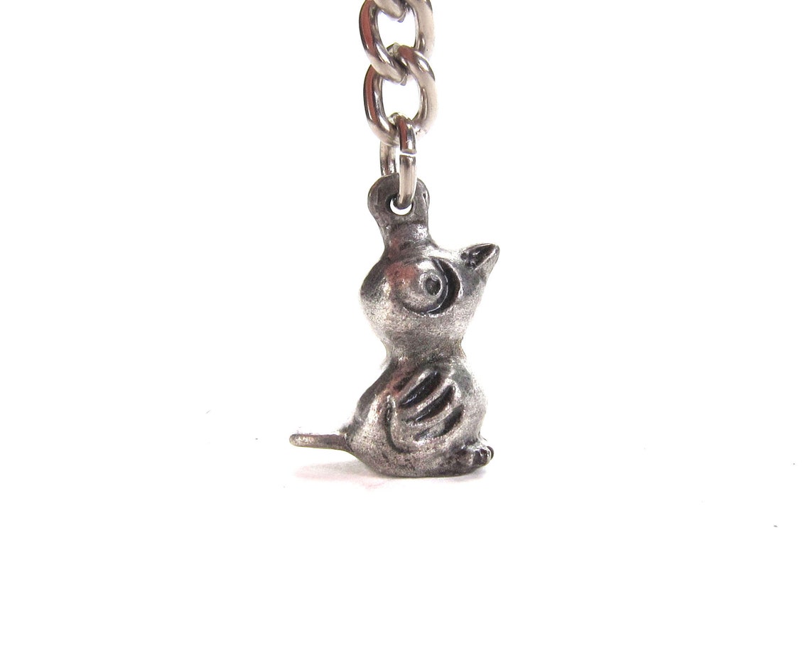 Walter Bosse Pewter Baby Bird Keychain - Rare Vintage ORIGINAL ...