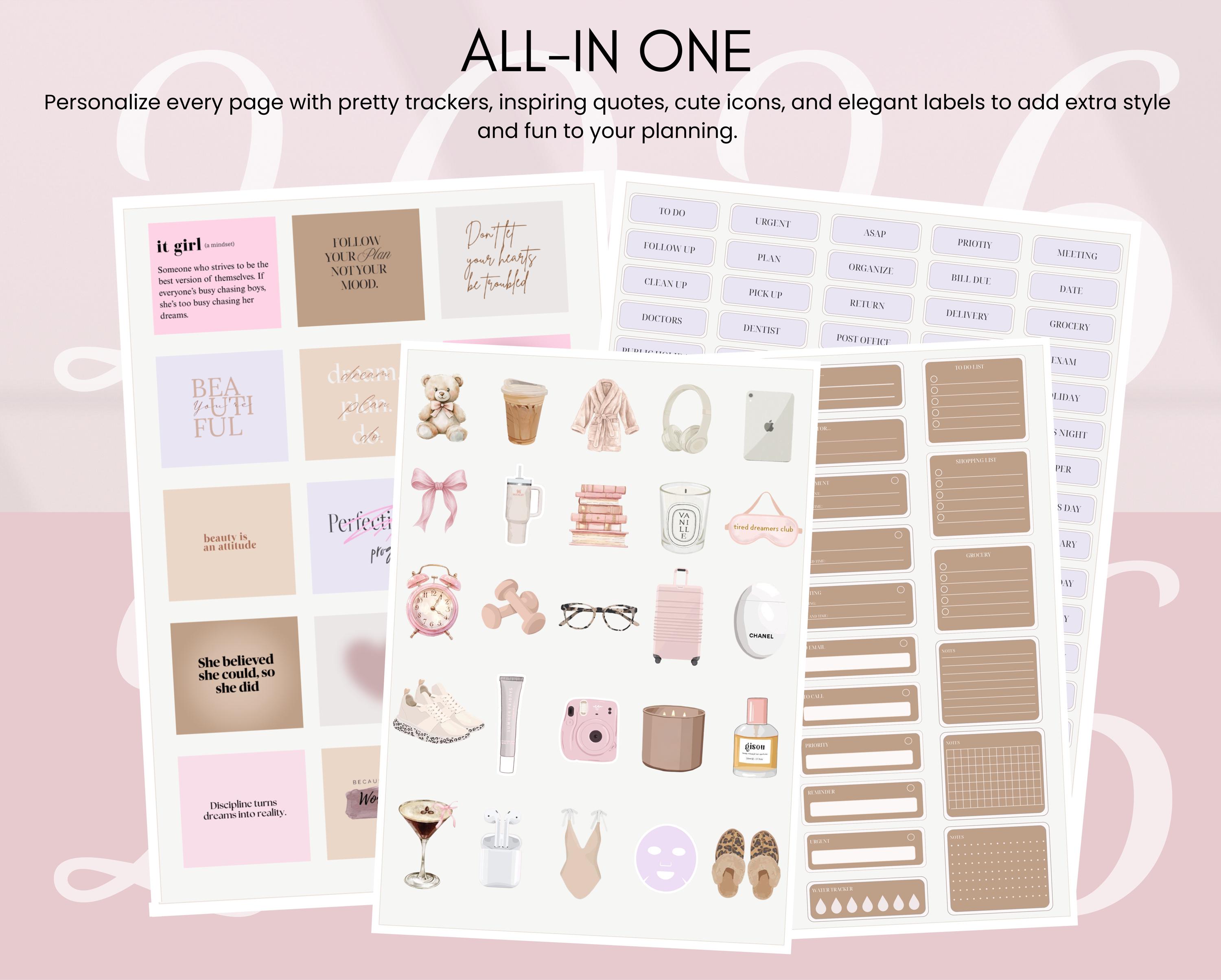Landscape Goodnotes Planner 2026 | Hyperlinked Digital Planner for ...
