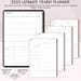 2025-2026 Digital Planner for Ipad: Hyperlinked Portrait Layout ...