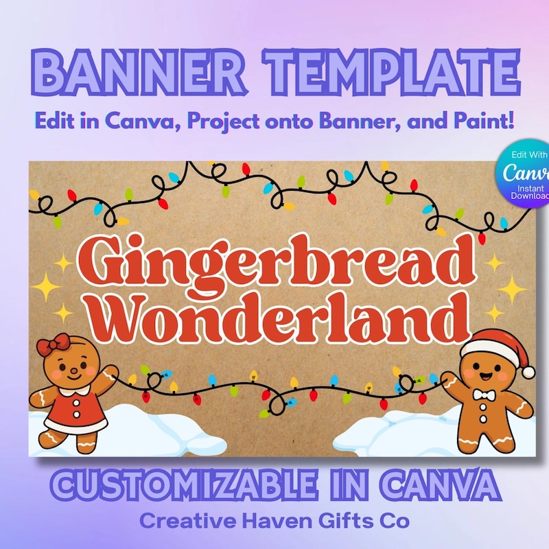 Painted Gingerbread - Etsy