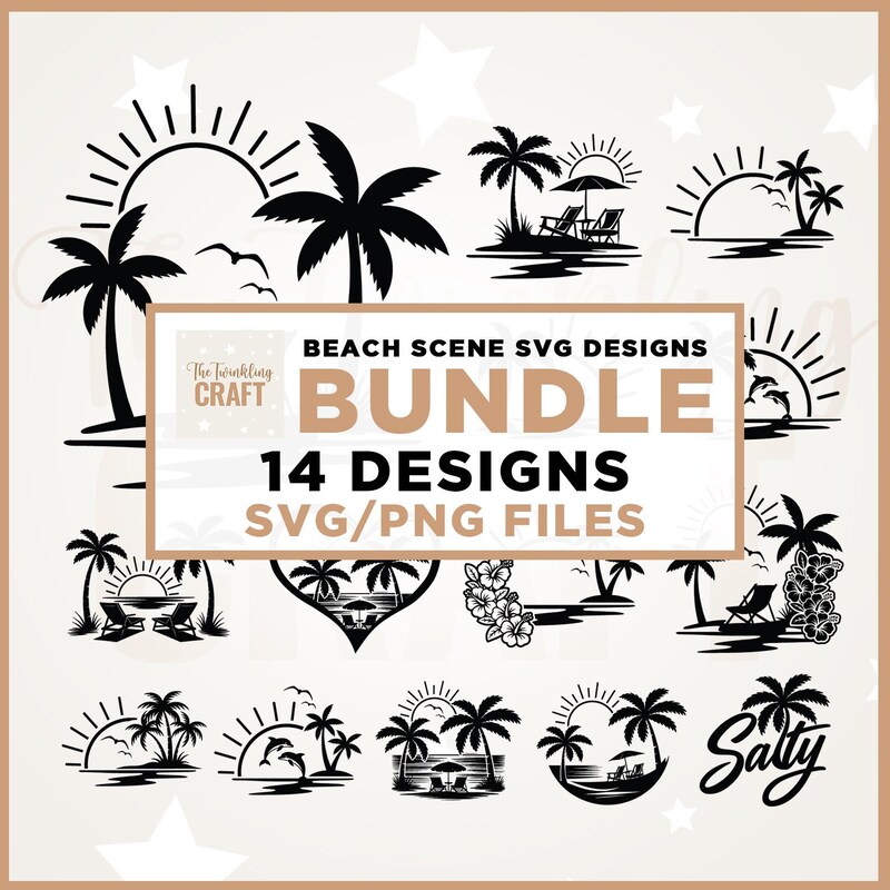 Beach Svg - Etsy