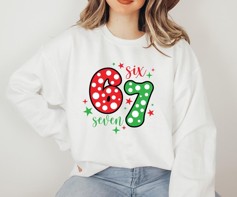 Funny Christmas Meme SIX Seven SVG Bundle, Cricut, Png, Svg ...