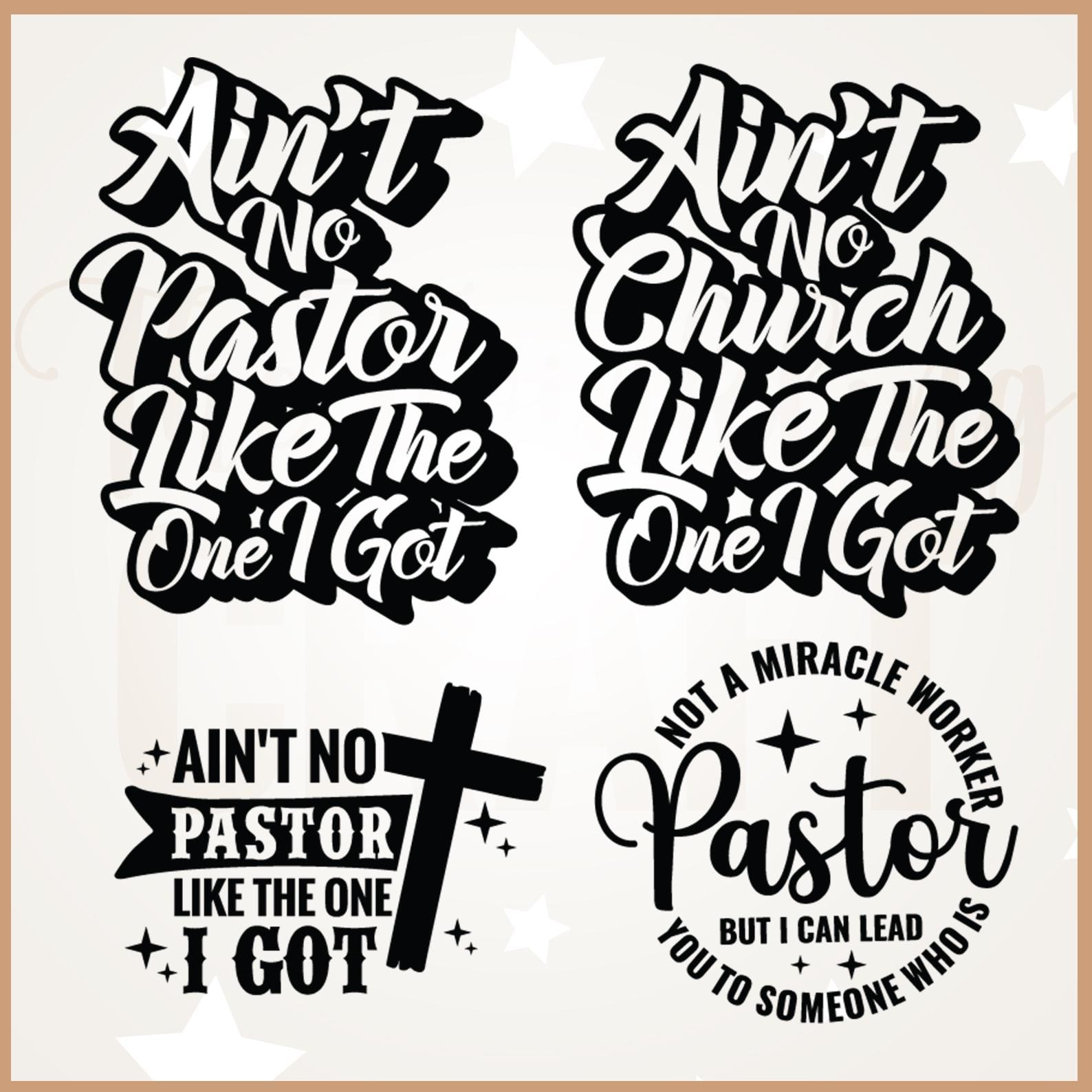 Pastor SVG Bundle, Christian Quotes, Bible Verses (digital Download) - Etsy