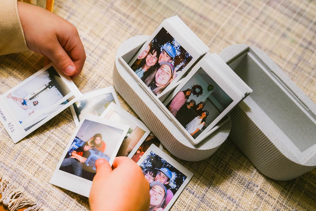 Instax Mini Storage Box | Instant Film Photo Organizer & Picture ...