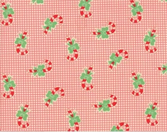 Candy cane fabric | Etsy