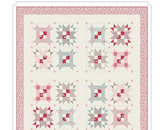 Aubrey Quilt Pattern by Brenda Riddle of Acorn Quilt Co/moda Fabric ...
