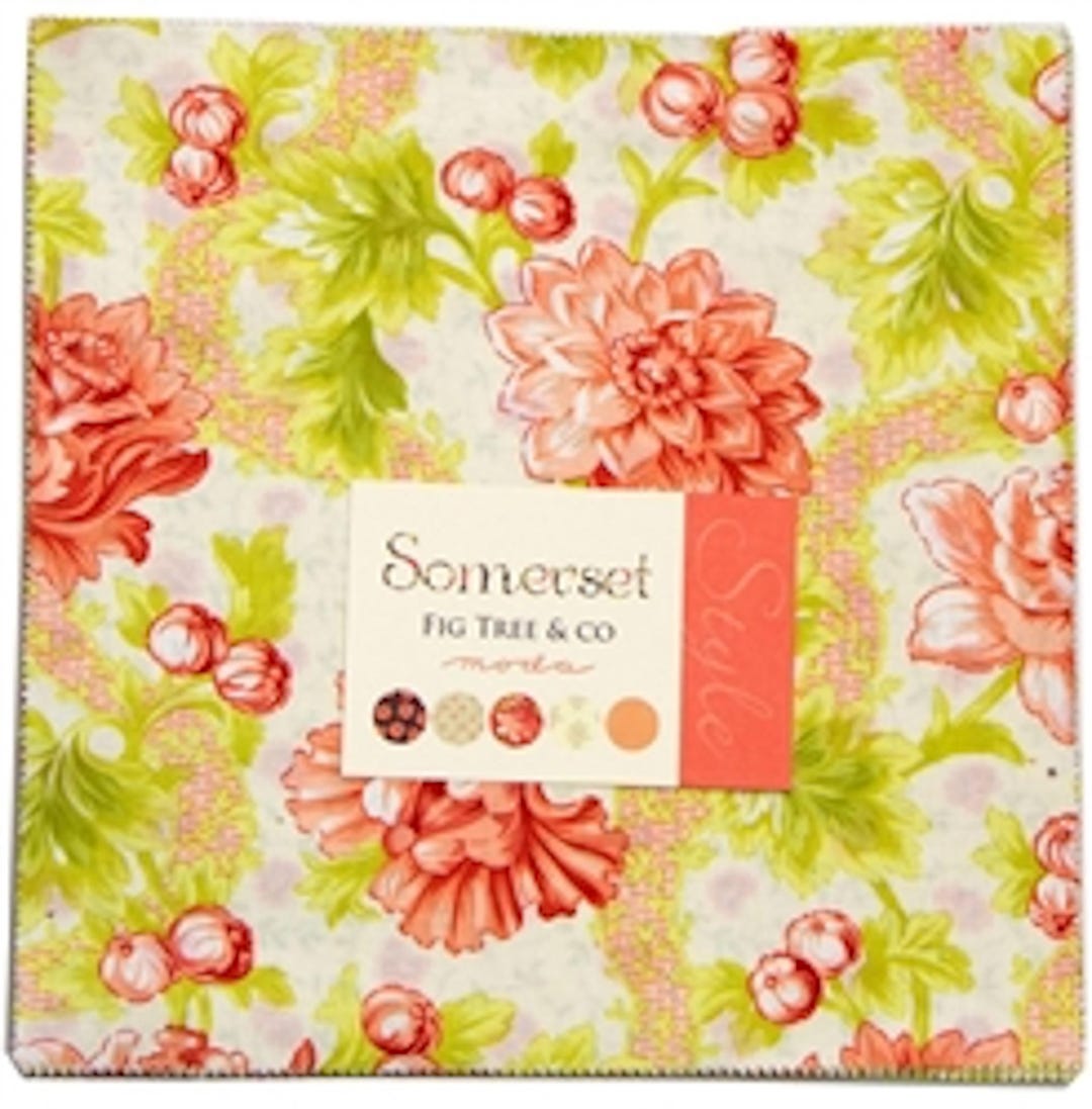 SOMERSET Out of Print Layer Cake 42-10" Precut Squares by Fig Tree for ...