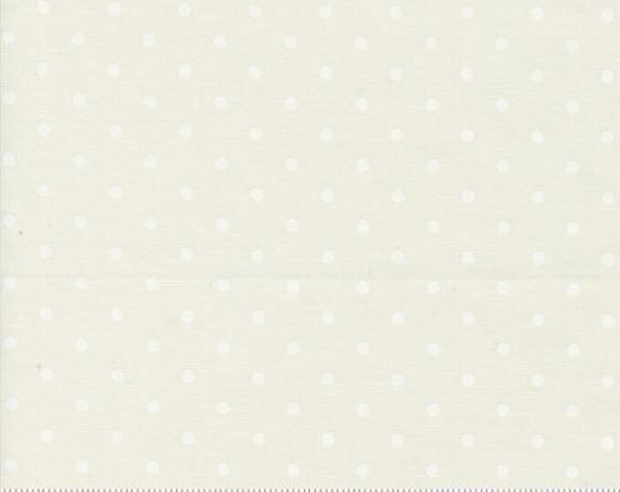 Fat Quarter 18"x21/22" MY SUMMER HOUSE Dottie Cream White by Bunny Hill, From Moda 3046 17 - Etsy