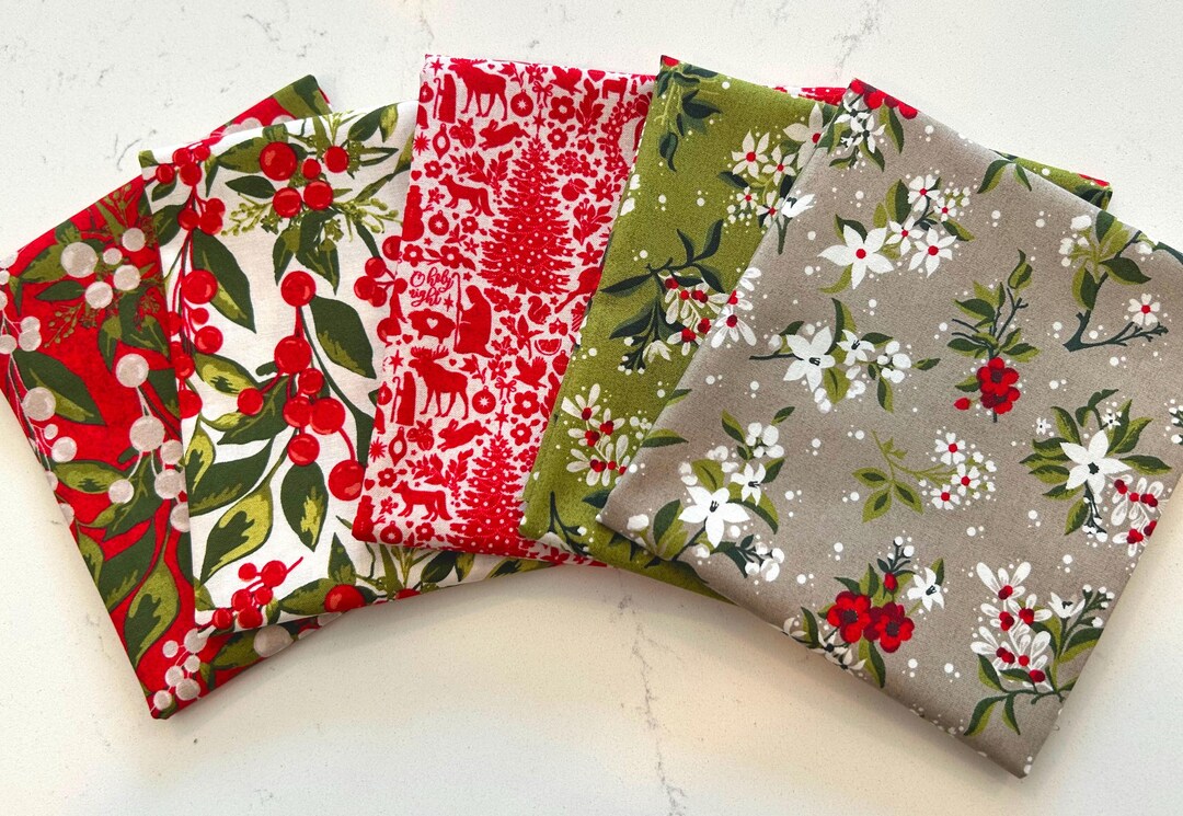 PINE VALLEY Fat Quarter Bundle of 5-18"x21/22" by Basicgrey for Moda Fabrics - Etsy