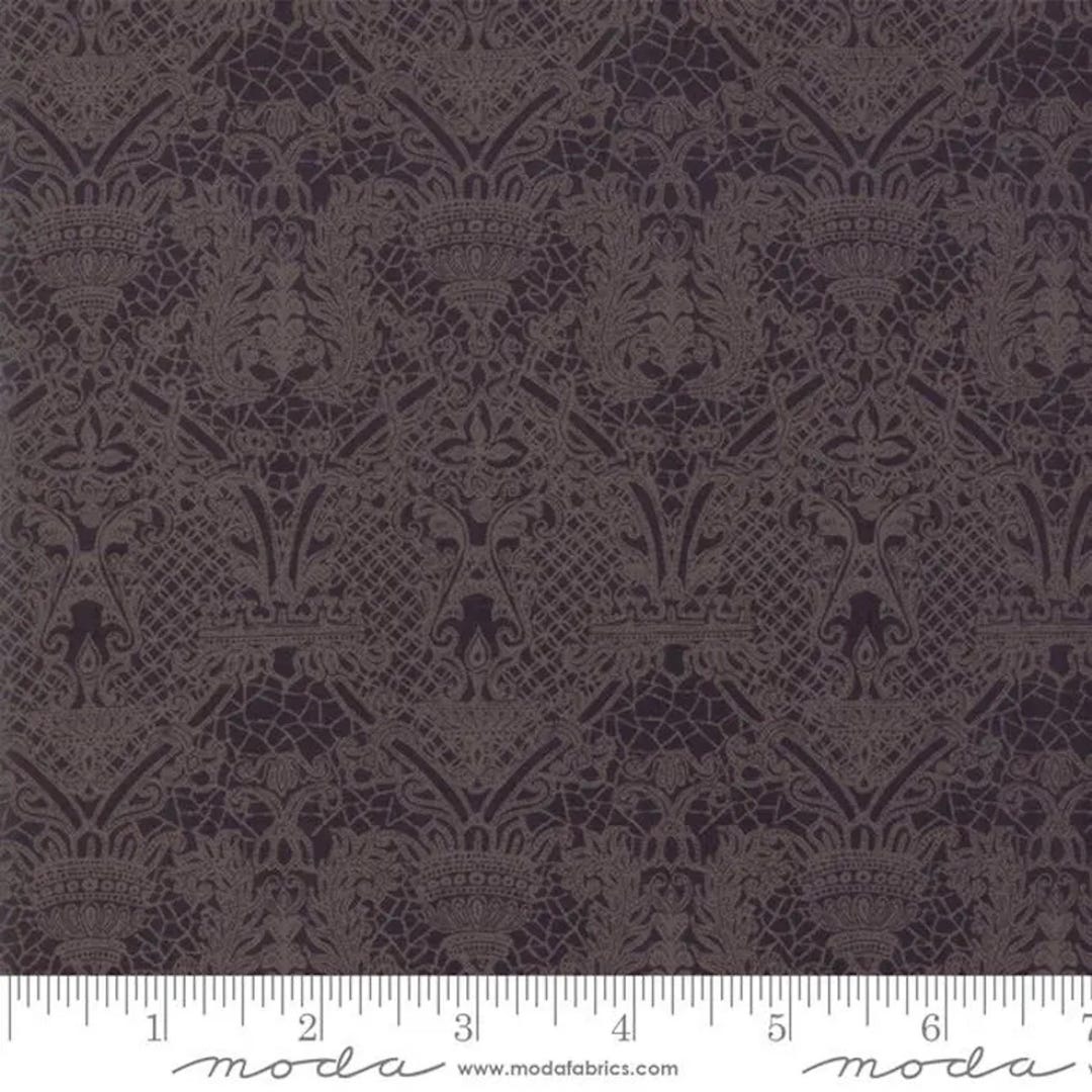 STILETTO Black Eloise Lace, by Basicgrey of Moda Fabric, 30614 15, Sold ...