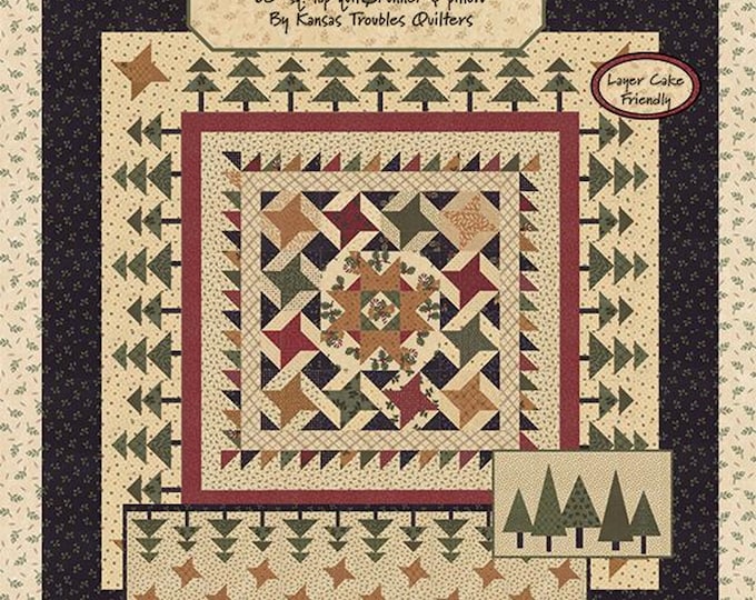 EDELWEISS Quilt Pattern by Thimble Blossoms, 74"x74", Features ...