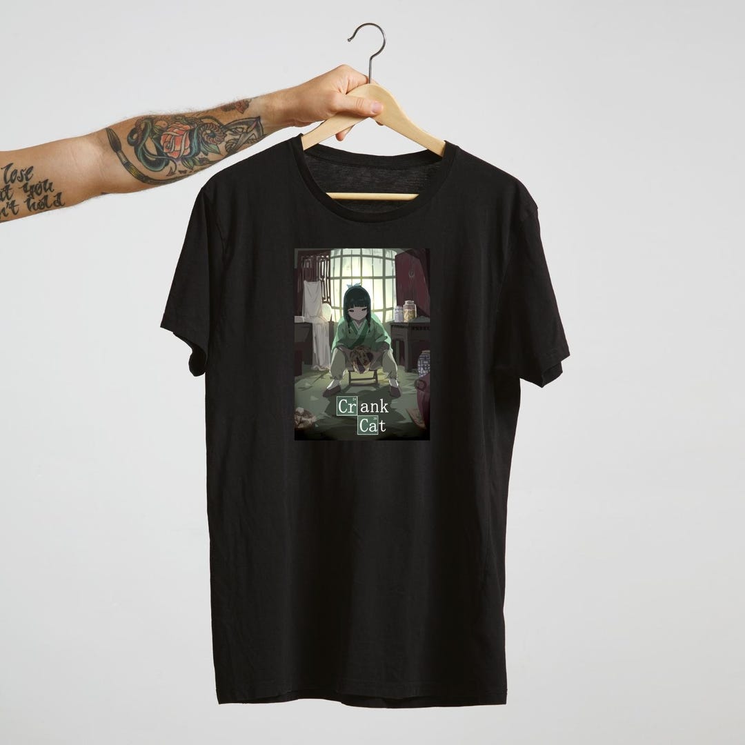 Maomao Crank Cat Tee - Etsy