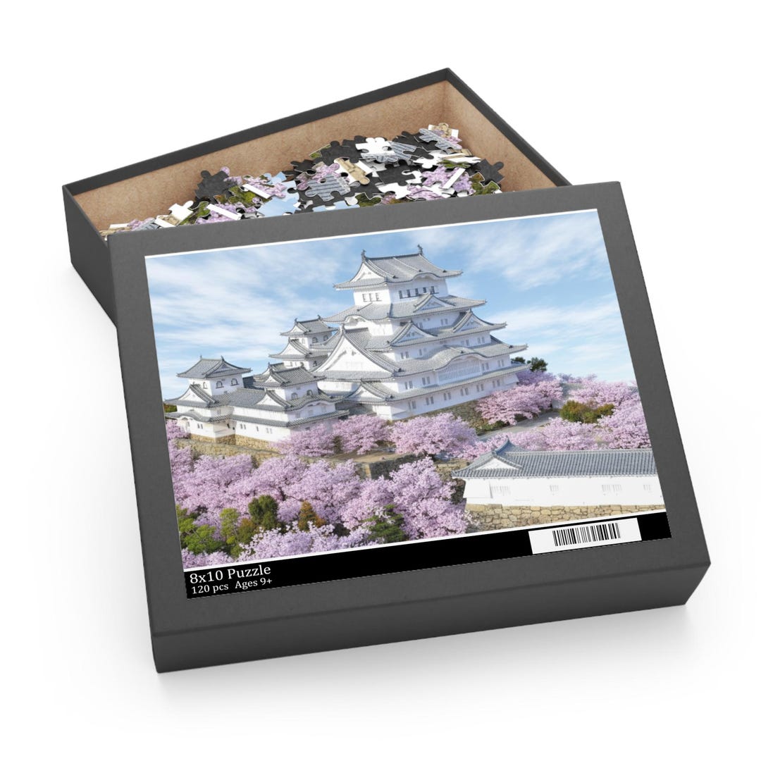 Scenic Castle Puzzle - 120/252/500-piece Jigsaw, Relaxing Family Game ...