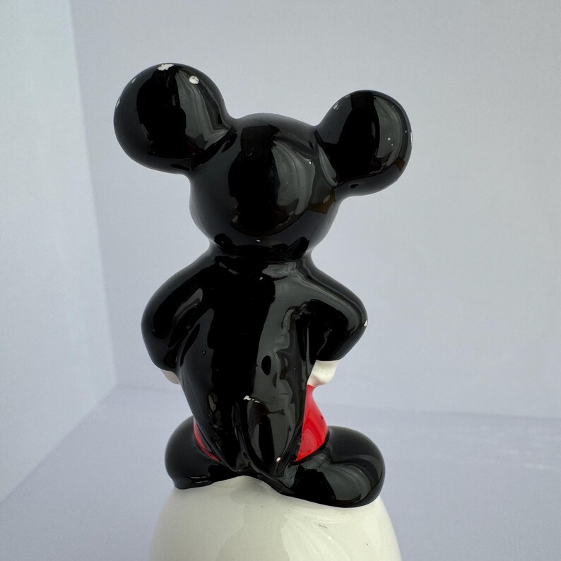 Vintage 1985 Disney Mickey Mouse Ceramic Hand Bell, Tokyo Disneyland ...