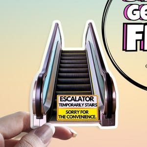 broken escalator joke