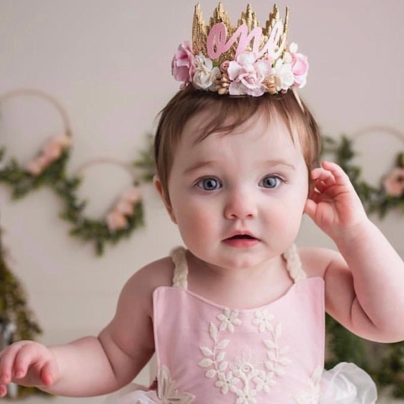 Baby Birthday Crown - Etsy