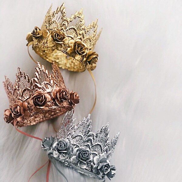 Metal Flower Crown - Etsy