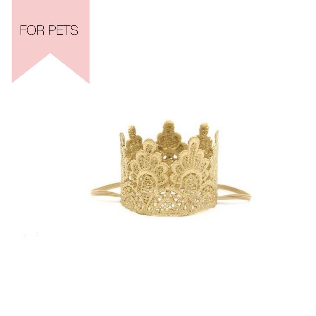 Dog Crown Cat Tiara Pet Birthday Party Hat Gift for Pet Lover Ultra ...