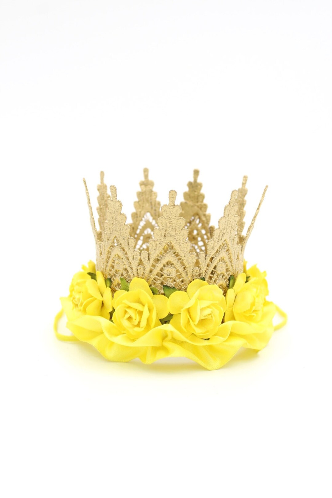 Princess Belle Inspired Crown Princess Lace Crown Headband Photography ...