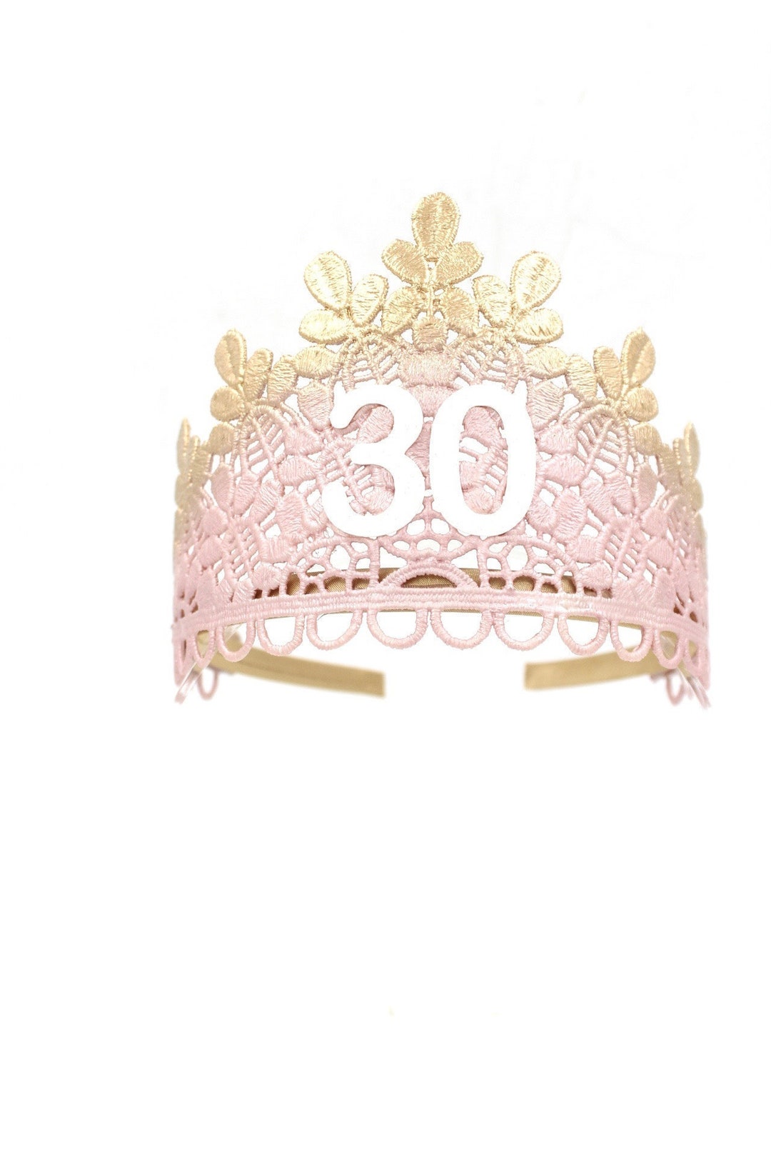 30th Birthday Tiara 30th Birthday Crown Dirty Thirty Party Hat Custom ...