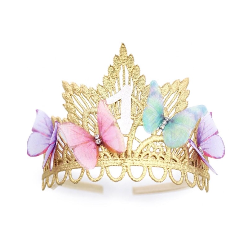 Butterfly 1st Party Crown - Etsy