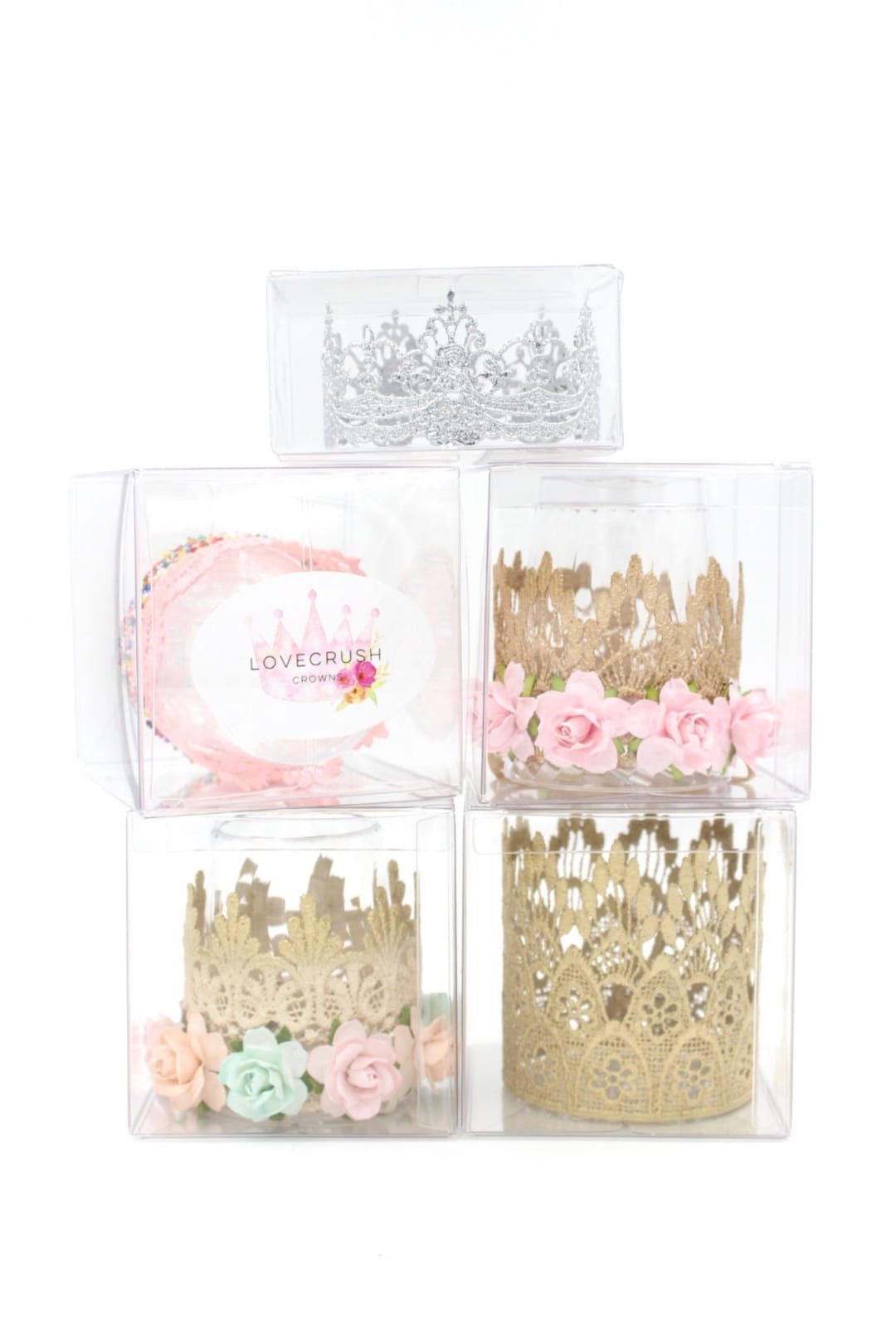 Clear Keepsake Gift Box for Crown Orders – Lovecrush Signature ...