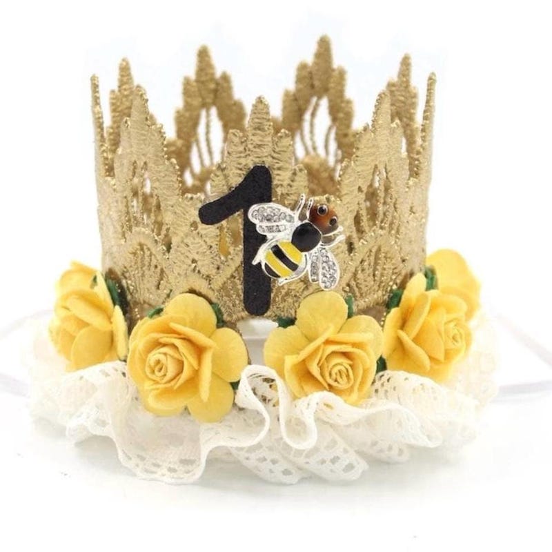 Bee With Crown - Etsy