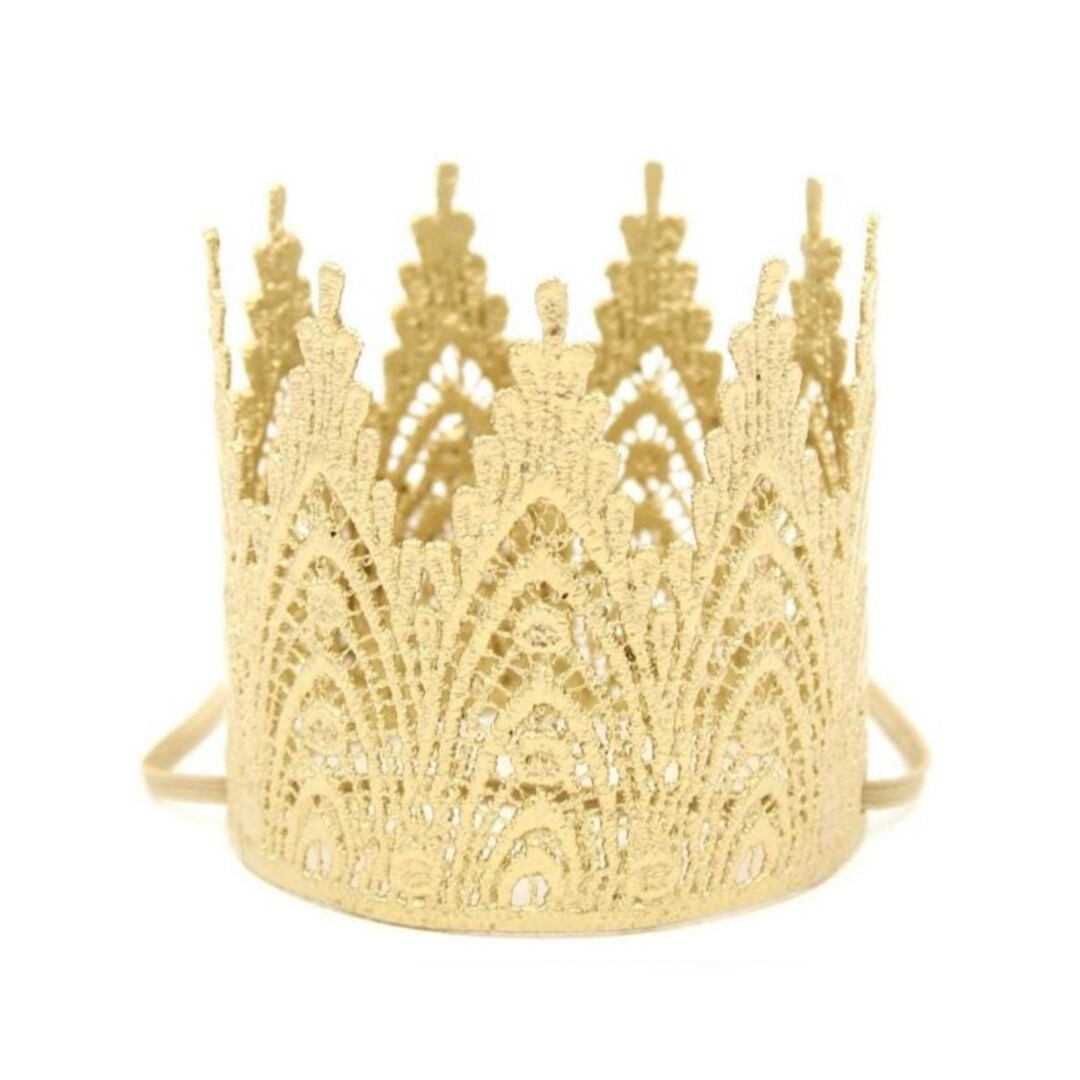 Gold Mini Crown | 1st Birthday Crown | First Birthday Party Hat | Gift ...