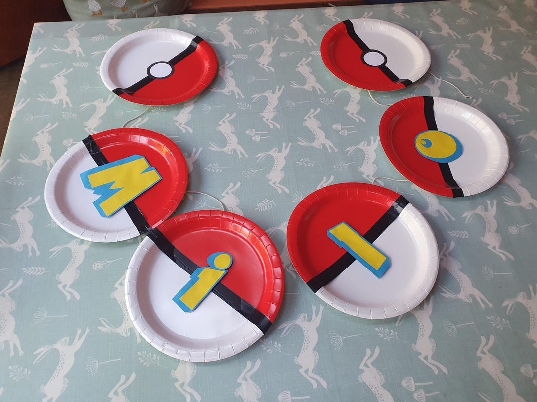 Pokémon Themed Name Garland - Etsy
