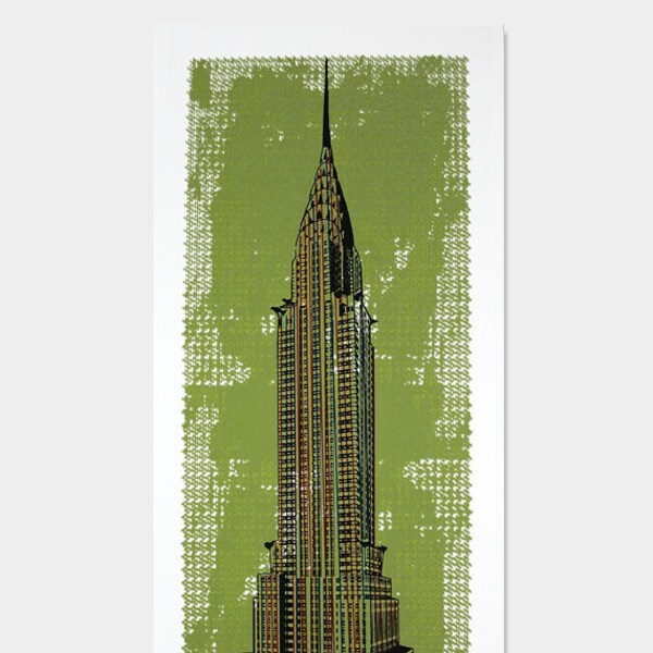 Chrysler Building Art - Etsy