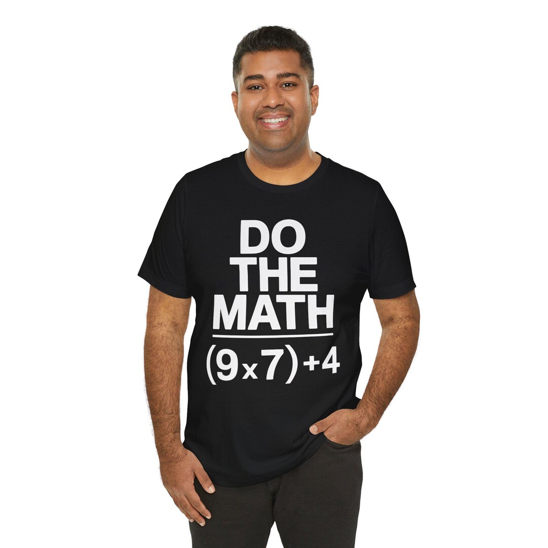 Do the Math 67 Meme T-shirt - Funny Math Equation Brainrot Graphic Tee ...