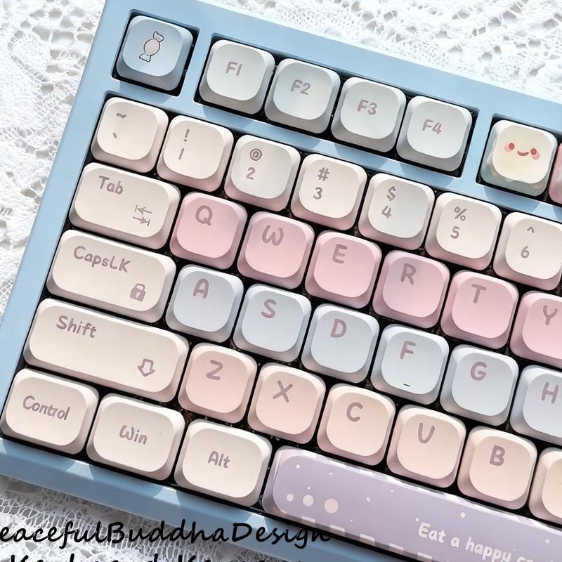 Creamy Keycaps - Etsy